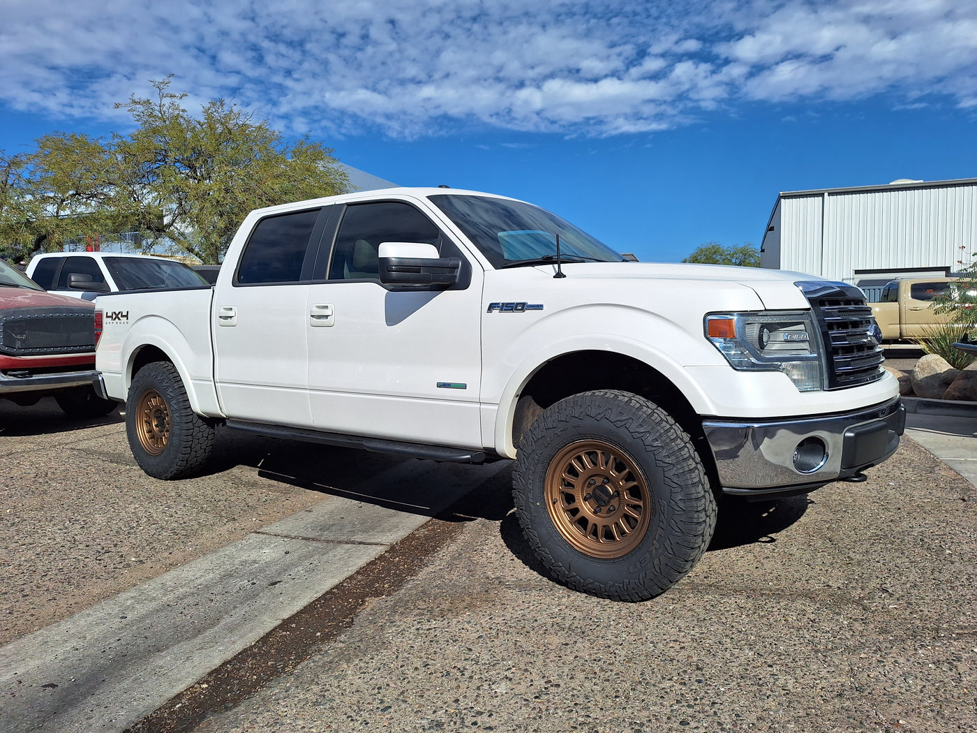 2013 F-150 New Tires, Falken Wildpeak R/T01 285/75r18 and Method MR318 ...