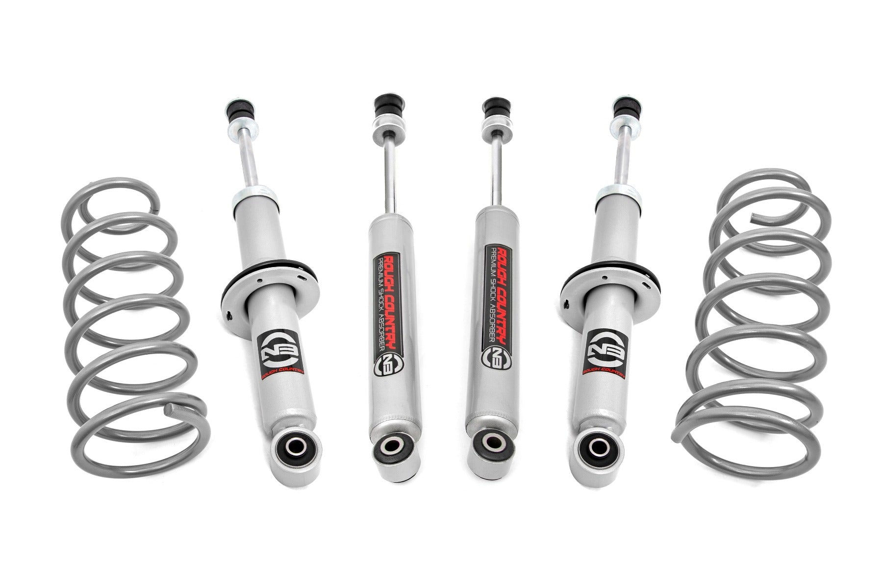 Rough Country Toyota 4Runner 3 Inch Suspension Lift Kit w/N3 Shocks Fo ...